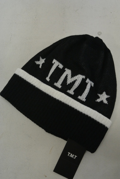 2016 S/S TMT LINE KNIT CAP BLACK「Lotus | ロータス」